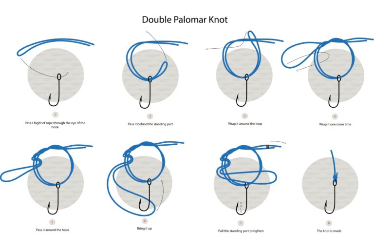 Double Palomar Knot - The Knots Manual