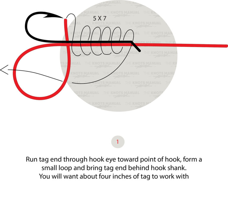 Easy Snell Knot - The Knots Manual