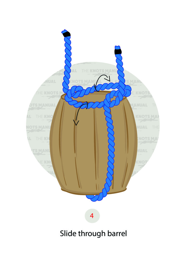 How To Tie A Barrel Hitch Knot