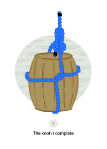 How To Tie A Barrel Hitch Knot