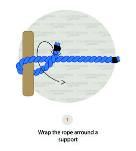 How To Tie Two-Half Hitches