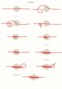 Illustrated Guide: How to Tie the Chain Sinnet Knot
