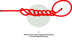 Illustrated Guide: How to Tie the Chain Sinnet Knot