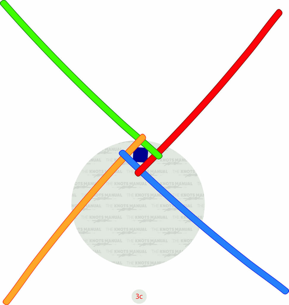 How to Tie a Crown Sinnet (Alternating and Continuous)