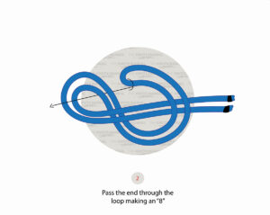 How to Tie a Double Figure 8 Loop Knot (Bunny Ears, Super 8)