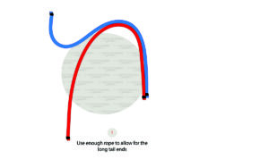 How to Tie a Flat Overhand Bend (European Death Knot)