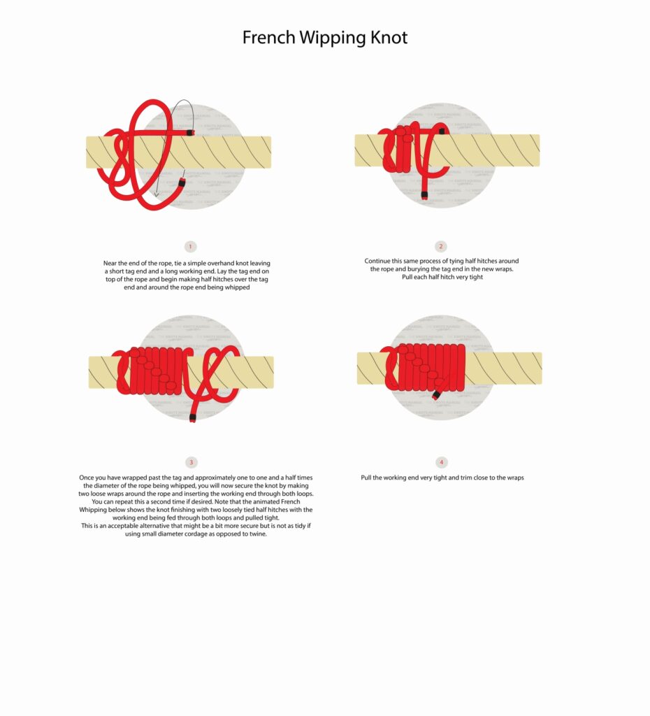 French Whipping Knot - The Knots Manual