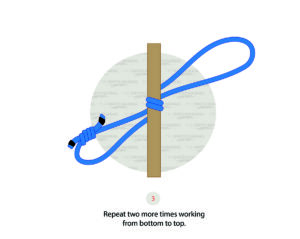 How To Tie A Klemheist Knot (French Machard Knot)