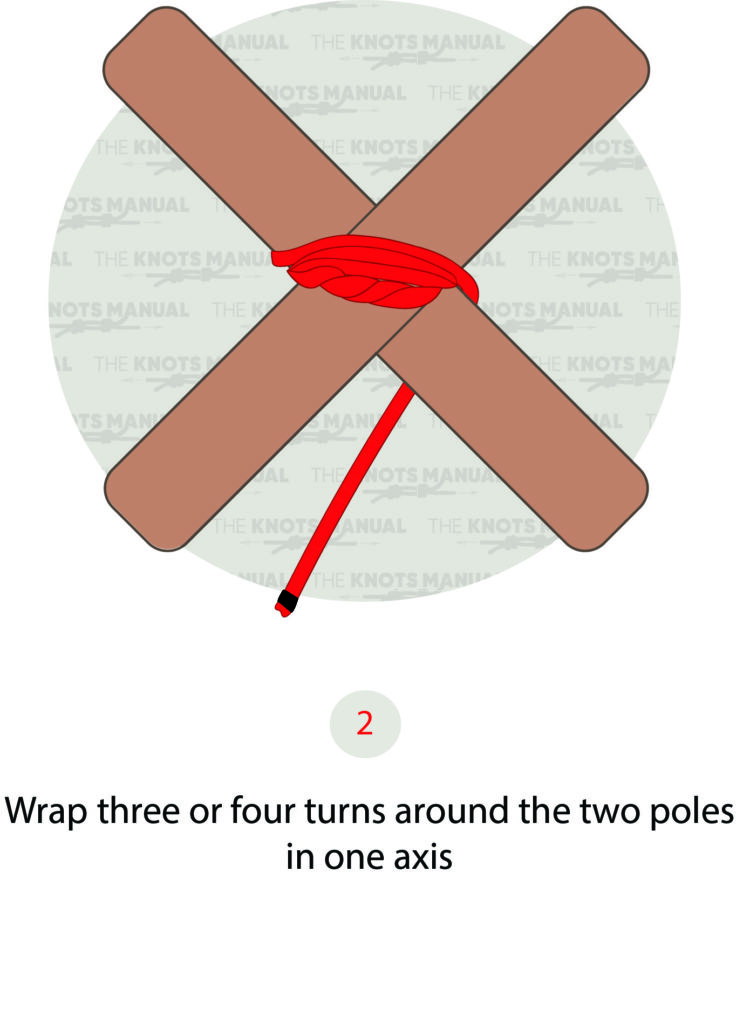 How to Tie a Diagonal Lashing Knot: Step-By-Step Guide