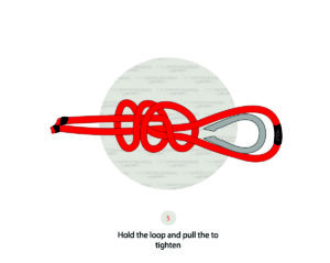 How To Tie A Scaffold Knot (Triple Overhand Noose)
