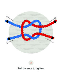 Square Knot - How to tie a Square Knot using Step-by-Step Images