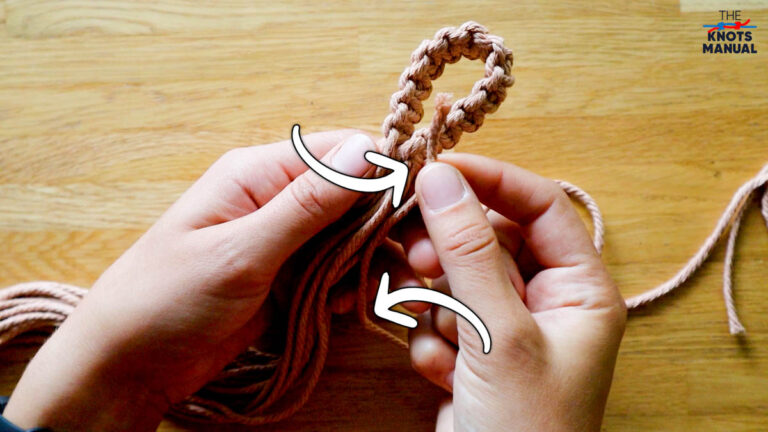 Macrame Plant Pot Hanger Free DIY Pattern (For Beginners)