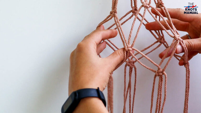 Macrame Plant Pot Hanger Free DIY Pattern (For Beginners)