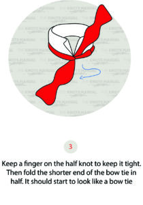 How to tie the Bow Tie Knot: Illustrated Guide