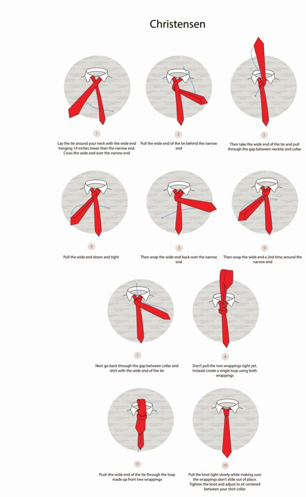 How to Tie the Christensen (Cross) Tie Knot: Quick Guide