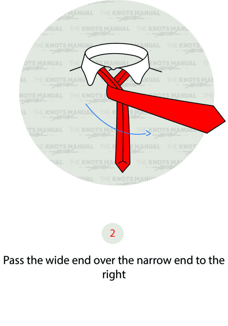 How to Tie the Oriental (Simple) Tie Knot: Illustrated Guide