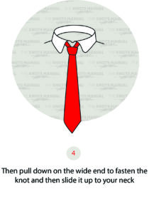 How to Tie the Oriental (Simple) Tie Knot: Illustrated Guide