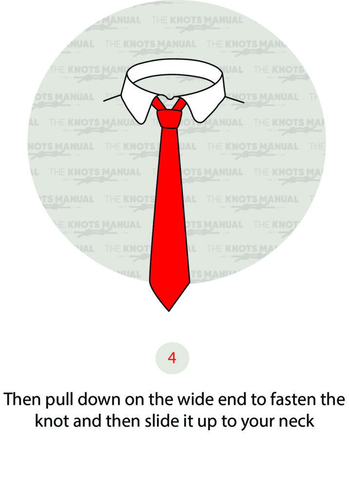 How to Tie the Oriental (Simple) Tie Knot: Illustrated Guide