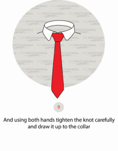 Illustrated Guide: How to Tie the Windsor Tie Knot